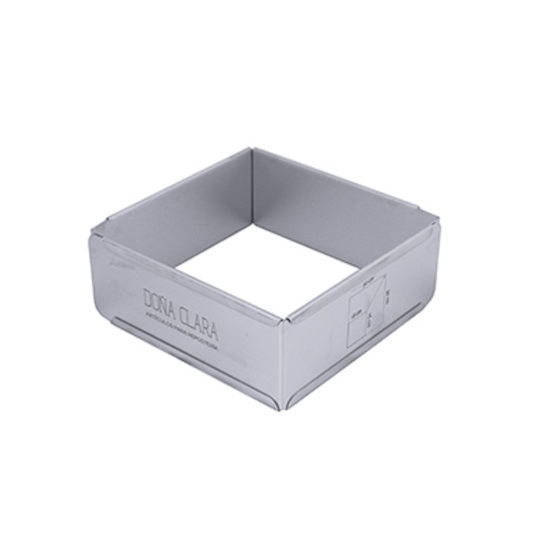 Aro cuadrado extensible - Moldes